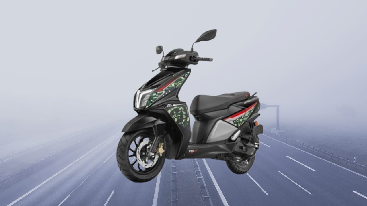 Motor Matic TVS Ntorq 125 Super Soldier Edition, Desain Eksklusif Khas ...